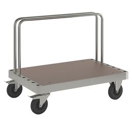 Kongamek Verzinkter Plattentransportwagen, LxBxH 1200 x 800 x 960 mm, mit Feststeller