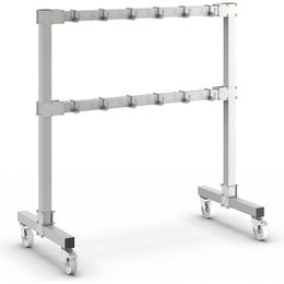 Vetter Garderobe für Anschlagmittel, fahrbar, Höhe 1965 mm