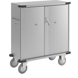 Zarges Universalschrankwagen, 2 Etagen, 610 l, LxBxH 1236 x 600 x 1355 mm