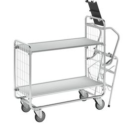 HelgeNyberg Leiterwagen SERIE 100, 2 Etagen, LxBxH 1270 x 460 x 1120 mm