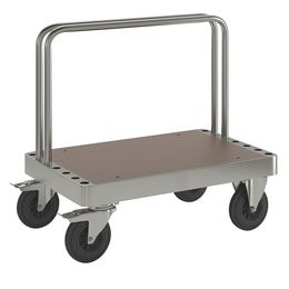 Kongamek Verzinkter Plattentransportwagen, LxBxH 900 x 600 x 960 mm, mit Feststeller