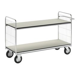 HelgeNyberg ESD-Etagenwagen SERIE 300, 2 Etagen, LxBxH 1790 x 650 x 1070 mm