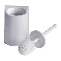 CWS ParadiseLine Toilettenbürste mit Geruchsverschluss, mit auswechselbaren Bürstenkopf, weiß
