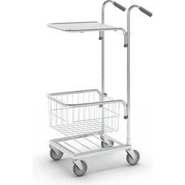 Kongamek Kleintransportwagen, 1 Boden, 1 Korb, Tragfähigkeit 35 kg