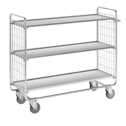 HelgeNyberg Etagenwagen SERIE 100, 3 Etagen, LxBxH 1380 x 460 x 1120 mm