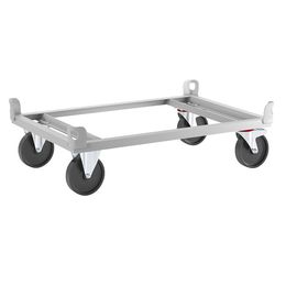 eurokraft pro ESD-Fahrgestell, Tragfähigkeit 1000 kg, Ladehöhe 280 mm