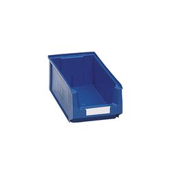 Mauser Sichtlagerkasten aus Polyethylen, LxBxH 350 x 210 x 140 mm, blau, VE 14 Stk