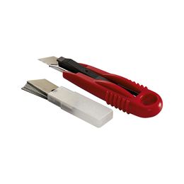 Sicherheitsmesser Standard, SK5-Carbonstahl T&Uuml;V-/GS-gepr&uuml;ft, rot, ab 50 Stk kaiserkraft