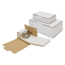 ratioform flow Schaumverpackung X-Pac, 1-wellig, Innenma&szlig;e 250 x 150 x 60 mm, ab 100 Stk