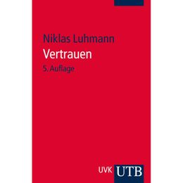 Vertrauen - Niklas Luhmann, Taschenbuch