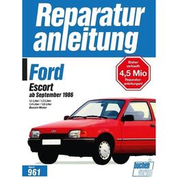 Reparaturanleitung / 961-63 / Ford Escort ab September 1986, Kartoniert (TB)
