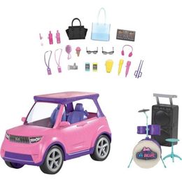 Mattel Barbie Family & Friends - Barbie Bühne frei für große Träume SUV