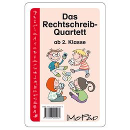 Edition MoPäd - Das Rechtschreib-Quartett (Kartenspiel) - Bernd Wehren, Kartoniert (TB)