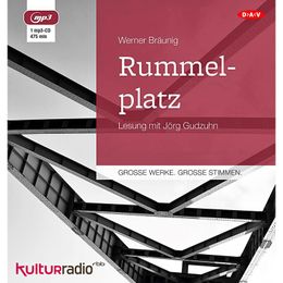 Große Werke. Große Stimmen - Rummelplatz,1 Audio-CD, 1 MP3 - Werner Bräunig (Hörbuch)