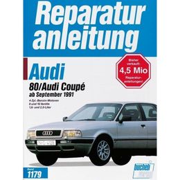 Audi 80 / Audi Coupé ab September 1991, Kartoniert (TB)