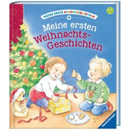 RAVENSBURGER VERLAG Meine erste Kinderbibliothek / Meine ersten Weihnachts-Geschichten - Hannelore Dierks, Sandra Grimm, Pappband