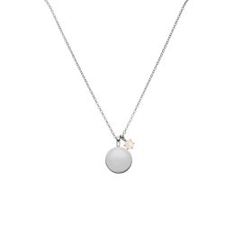 Paul Valentine Birthstone October Necklace Silver