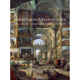 HIRMER Europäische Galeriebauten. Galleries in a Comparative European Perspective, Gebunden