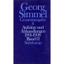 Aufsätze und Abhandlungen 1901-1908.Tl.2 - Georg Simmel, Leinen
