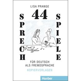 44 Sprechspiele für Deutsch als Fremdsprache - Lisa Prange, Kartoniert (TB)