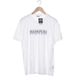 Napapijri Herren T-Shirt, weiß