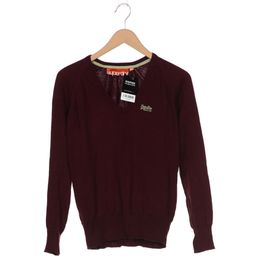 Superdry Herren Pullover, bordeaux