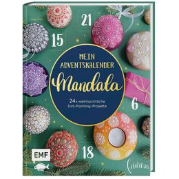 Adventskalender / Mein Adventskalender-Buch: Mandala - Anja Gries, Gebunden