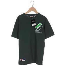 Superdry Damen T-Shirt, grün, Gr. 36