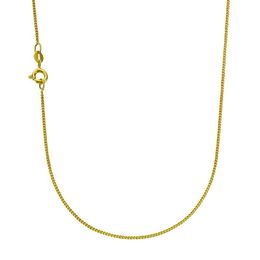 Zeeme Basic Halskette 925/- Sterling Silber 45cm vergoldet