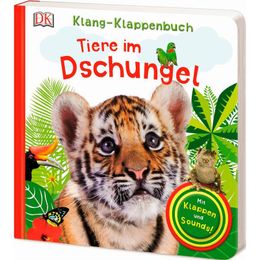 Dorling Kindersley Klang-Klappenbuch / Tiere im Dschungel, m. Soundeffekten, Pappband