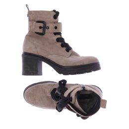 Caprice Damen Stiefelette, beige, Gr. 39