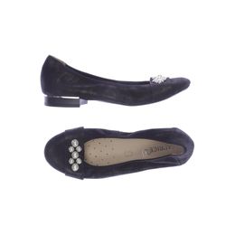 Caprice Damen Ballerinas, schwarz