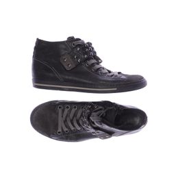 Paul Green Damen Sneakers, schwarz