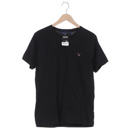 Gant Herren T-Shirt, schwarz