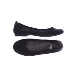 Jana Damen Ballerinas, schwarz