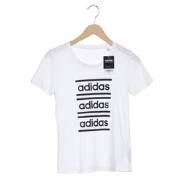 Adidas Damen T-Shirt, weiß, Gr. 34