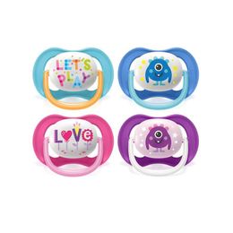 Philips Avent SCF080/10 ultra air pacifier 2-pack assorted colors