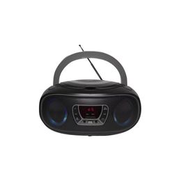 Denver TCL-212BT - Black - Boombox - CD - FM - USB - Bluetooth - MP3 Spieler