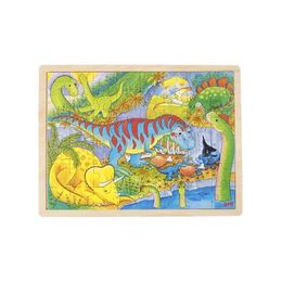 goki Wooden Jigsaw Puzzle - Dinosaurs 48pcs. Holz