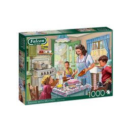 Jumbo Puzzle Falcon - Baking with Mother (1000 pcs)