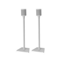 SANUS Floor Stand for Sonos One SL Play:1 Play:3 Pair White