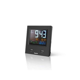 Hama "Dual-USB" Radio Alarm Clock with LED Colour Display and USB Charg. Func.