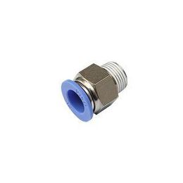 RND Verschraubung, POM-H&uuml;lse, Messing, 25.3mm, R1/2", Gewindestift - &Oslash;10 mm, Steckanschluss - RND 425-00125