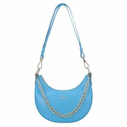 Lancaster Paris Aimy Schultertasche Leder 25 cm bleuatoll