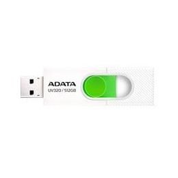 A-DATA UV320 512 GB, USB-Stick wei&szlig;/gr&uuml;n, USB-A 3.2 Gen 1