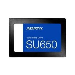 A-DATA Ultimate SU650 1 TB, SSD schwarz, SATA 6 Gb/s, 2,5"