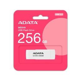 A-DATA UC310 256 GB, USB-Stick wei&szlig;, USB-A 3.2 Gen 1