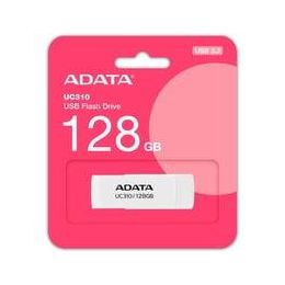 A-DATA UC310 128 GB, USB-Stick wei&szlig;, USB-A 3.2 Gen 1