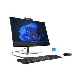 HP ProOne 440 G9 All-in-One-PC (936M1EA), PC-System schwarz/silber, Windows 11 Pro 64-Bit Prozessor: Intel Core i5-13500T Grafik: Intel UHD Graphics 770 Speicher: 8 GB DDR4-Arbeitsspeicher | 256 GB SSD-Festplatte Display: 60,5 cm (23,8 Zoll)