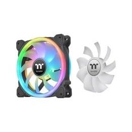 Thermaltake SWAFAN 12 RGB 120x120x25, Geh&auml;usel&uuml;fter schwarz, 3er Pack, inkl Controller, 120 mm